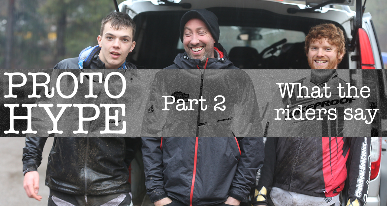Team CRC Nukeproof 27.5 DH Bike | Rider reactions